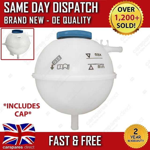 VW TRANSPORTER T4 1990-2003 Radiateur Expansion Tête Réservoir de Bouteille & EUR 84,52 ...