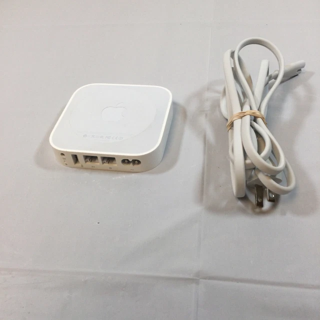 APPLE A1392 WHITE Portable Airport Express Wireless Wi-Fi Router Used ...