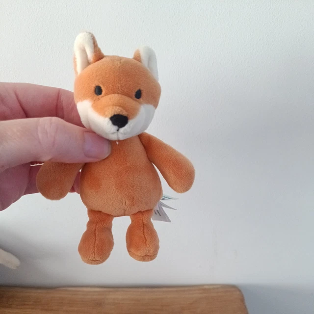 JELLYCAT MY FIRST Friend Fox Small Velvety Orange Rattle - Rare ...
