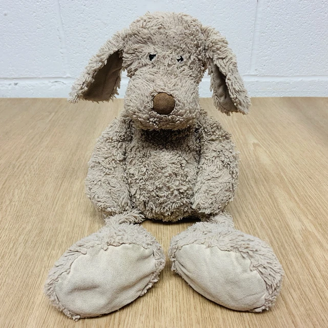 JELLYCAT SKIFFLES SNUFFLES Puppy Dog 14" Retired Beige Soft Toy Plush £ ...