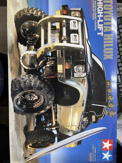 TAMIYA 1/10 Toyota Hilux High Lift 4x4 EP Crawler RC Car Kit 58397 New ...