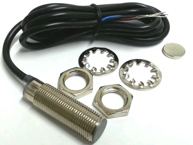 NJK-5002C HALL EFFECT Sensor Proximity Switch NPN w/magnet & LED ...