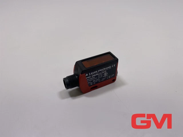 LEUZE REFLEX LIGHT Barrier PRK 25B/66.31-S12 Photoelectric Sensor ...