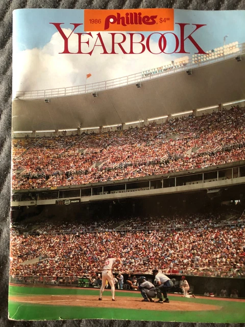ANNUAIRE OFFICIEL DE baseball 1986 des Phillies de Philadelphie Mike ...