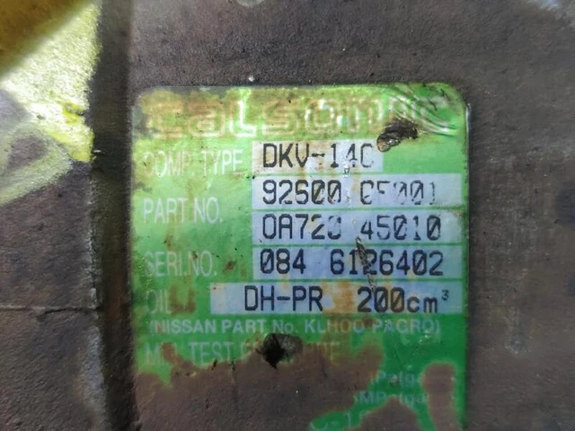 92500 COMPRESSEUR CLIM pour NISSAN TERRANO TERRANO.II (R20) SE (3-PTAS ...