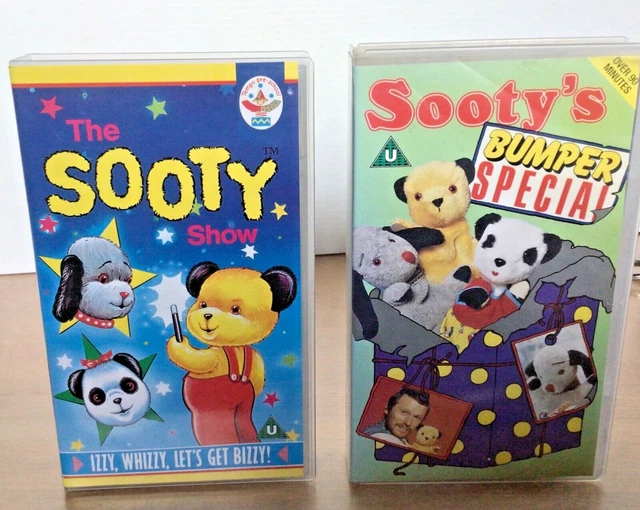 2 VINTAGE SOOTY VHS Video Tapes - Tested - The Sooty Show & Sooty’s ...