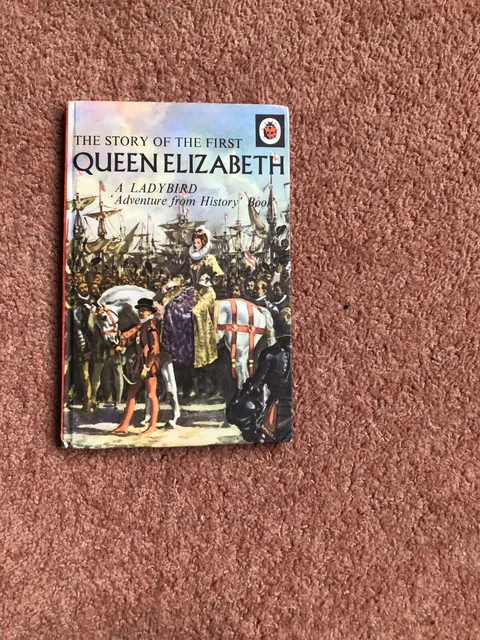 VINTAGE LADYBIRD THE Story Of Queen Elizabeth History Book Series 561 ...