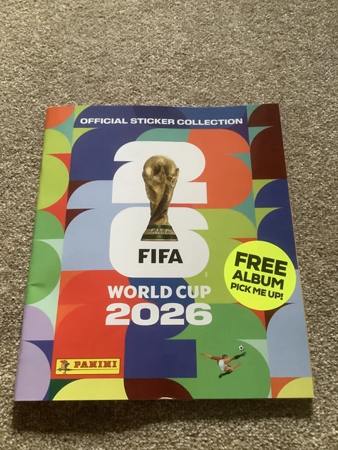 PANINI FIFA WORLD Cup (2026) Sticker Album (Excellent Condition ...