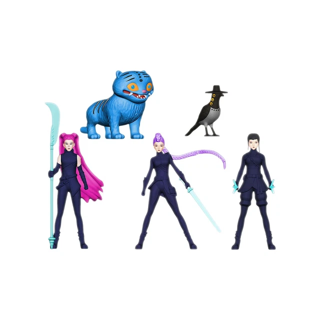 KPOP DEMON HUNTERS Figures Collectible Toy Anime Character Action ...