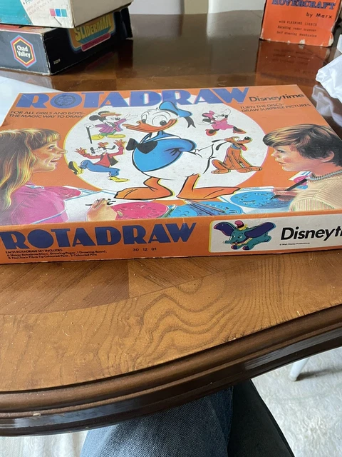 RARE VINTAGE ROTADRAW Disney Time £60.00 - PicClick UK