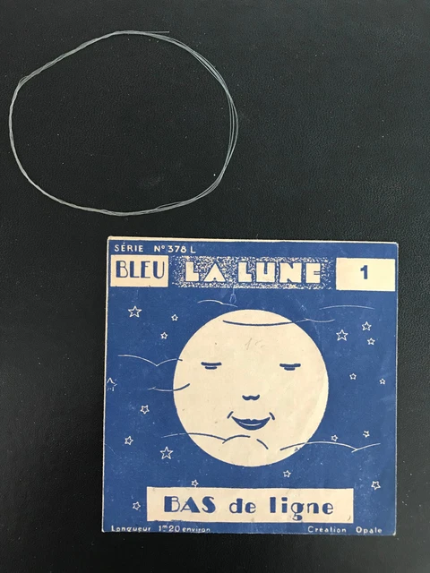 ANCIENNE POCHETTE BAS de ligne LA LUNE + Ligne - Pêche EUR 3,50 ...