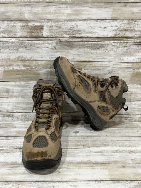 VASQUE MENS BREEZE Gore-Tex GTX Brown Leather Trail Hiking Boots 7466 ...
