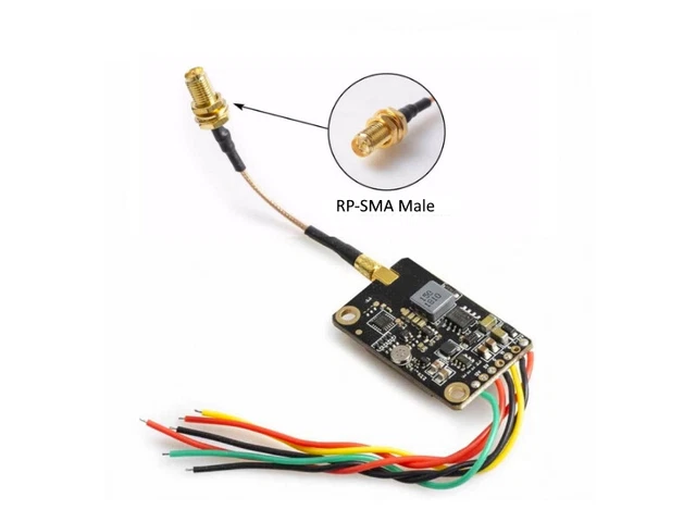 AKK FX2 ULTIMATE Mini 5.8GHz VTX 25 - 1200mW Long Range FPV Transmitter ...