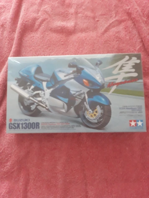 TAMIYA SERIES 90 1/12 Scale Model Motorcycle Kit Suzuki GSX1300R ...