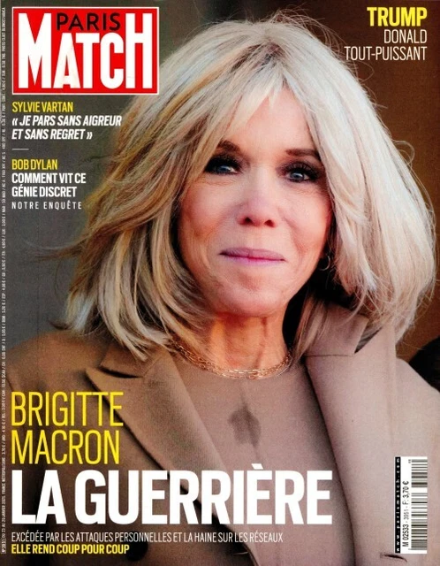 MACRON_TRUMP_VARTAN_DYLAN_...PARIS MATCH # 3951 # January 23, 2025 $22. ...
