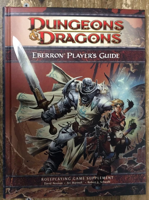 DUNGEONS & DRAGONS Eberron Player’s Guide Wizards Of The Coast New $30.00 - PicClick CA