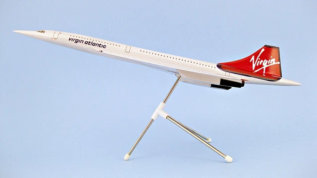 VIRGIN ATLANTIC AIRWAYS Scale 1-200 model Aerospatiale British ...