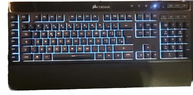 TASTIERA CORSAIR K55 RGB Gaming Keyboard Layout Italiano EUR 25,00 ...