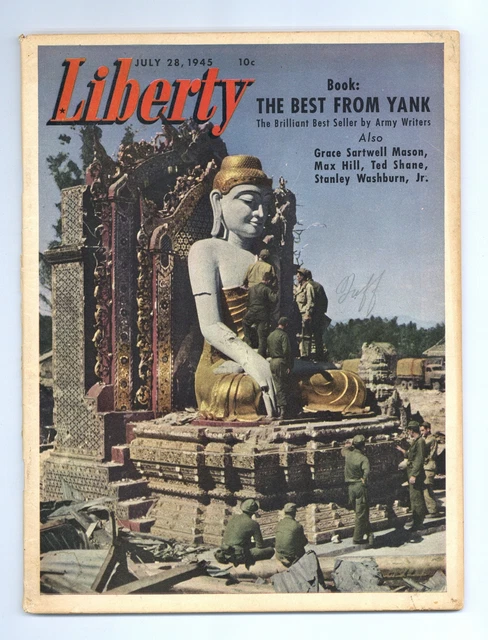 LIBERTY MAGAZINE VOL. 22 #30 VG+ 4.5 1945 £33.41 - PicClick UK