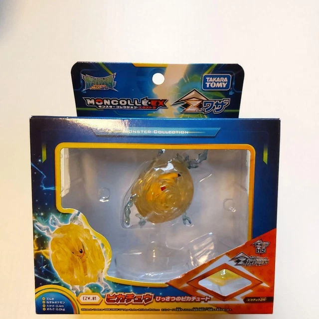FIGURINE POKÉMON PIKACHU Extra Z Move de Takara Tomy EUR 150,17 ...