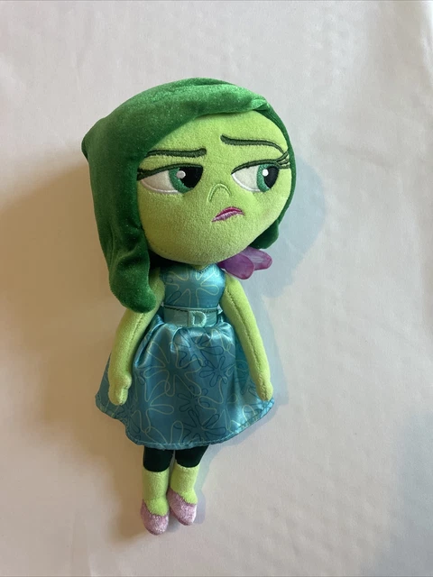 DISNEY STORE PIXAR INSIDE OUT DISGUST Plush Teddy Doll Toy 11" £9.99 ...
