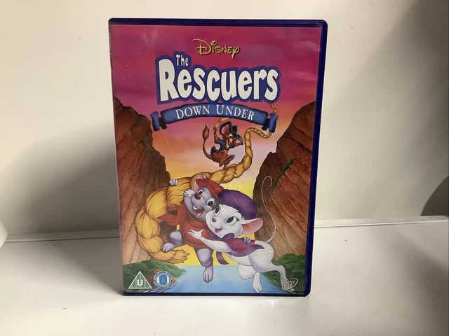 THE RESCUERS DOWN Under (DVD, 2002) Walt Disney Classics No. 29 $1.33 ...