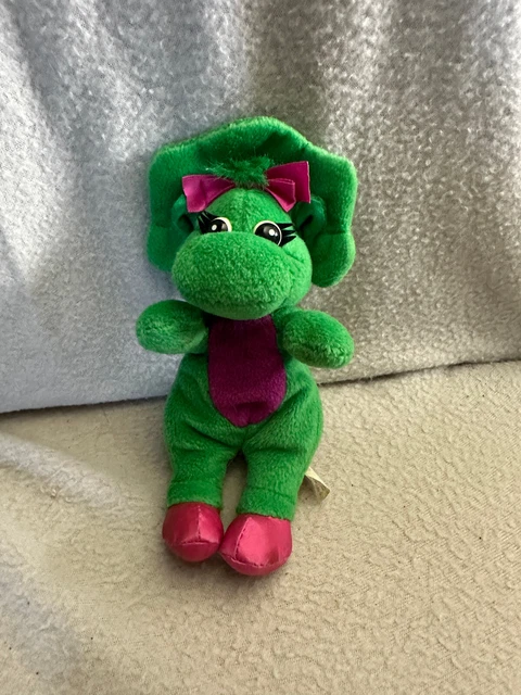 BARNEY THE DINOSAUR Baby Bop green soft toy plush £9.99 - PicClick UK
