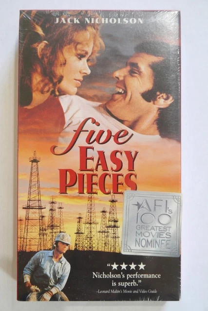(D-19) FIVE EASY Pieces, Jack Nicholson. VHS, Sealed $7.80 - PicClick CA