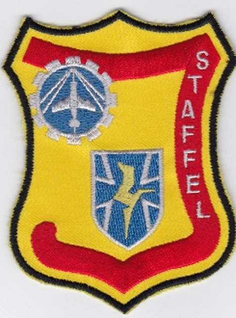 GERMAN AIR FORCE Patch 35 Jabog F 4F Phantom 5 Tech Gp J Staffel 98mm ...
