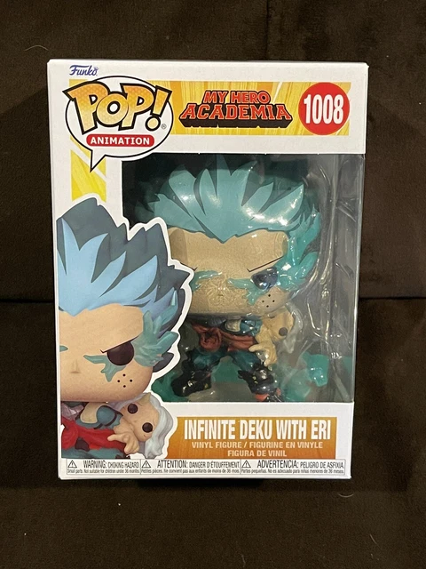 FUNKO POP ANIMATION My Hero Academia Infinite Deku with Eri #1008 W ...