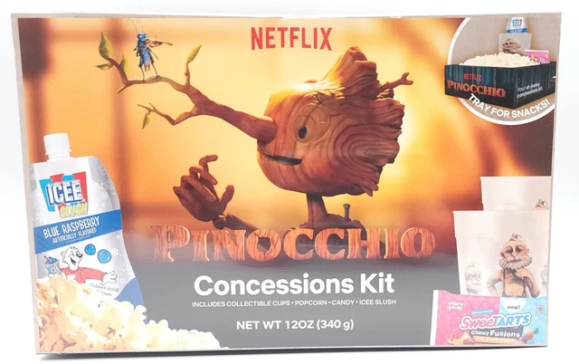 NETFLIX GUILLERMO DEL Toro's Pinocchio 2022 Concessions Kit w ...