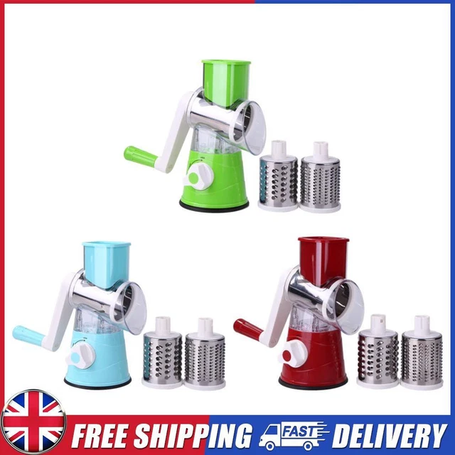 MANUAL HAND CRANK Cheese Grater Kitchen Shredder Easy To Clean Kitchen ...