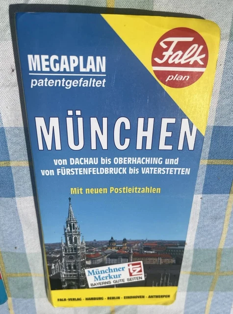 Falk Stadtplan München ZU VERKAUFEN! - PicClick DE