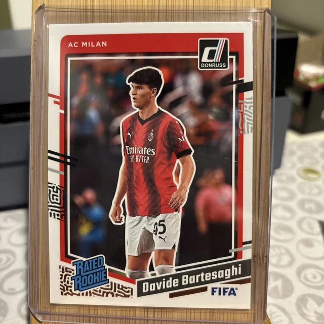 DAVIDE BARTESAGHI RC 2023-24 Donruss #186 classé FIFA ROOKIE football ...