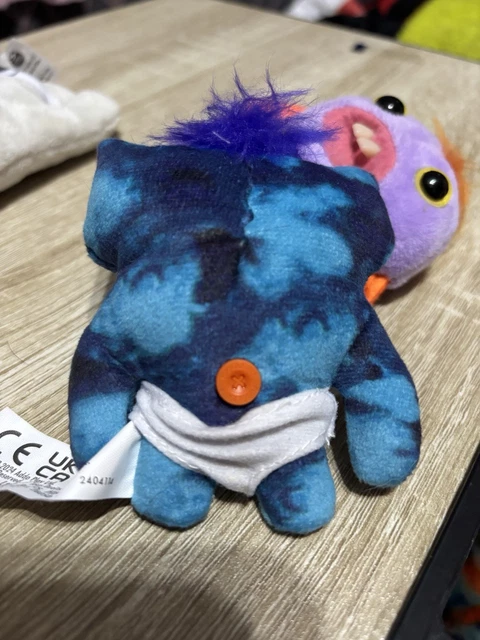 FUGGLER BABY FUGG Wide-Eyed Weirdo Plush Toy Tie Dye £26.70 - PicClick UK