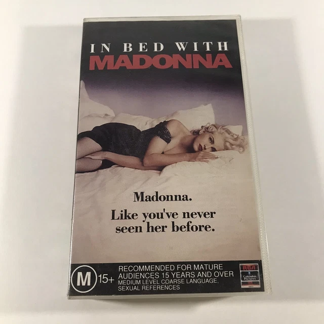 IN BED WITH Madonna VHS Video PAL Movie $10.00 - PicClick AU