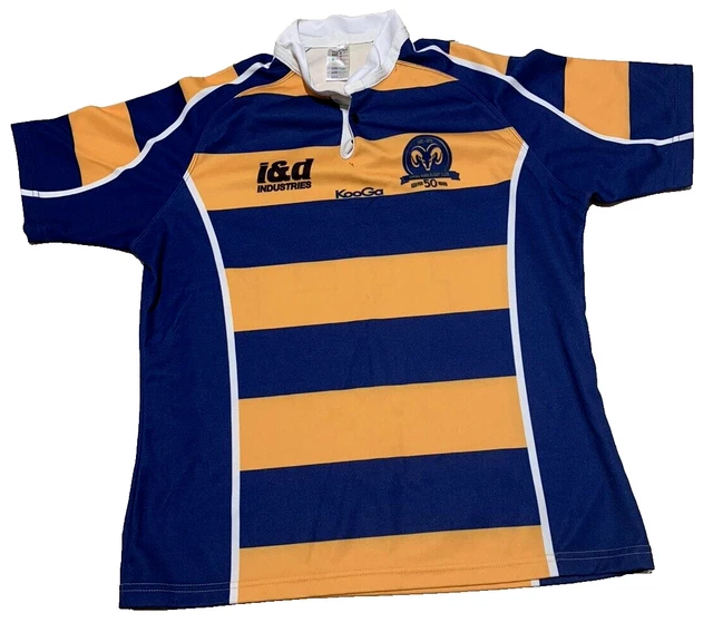 EPPING RAMS RUGBY Club Jersey. Size XL, 50 Years Player Issued Jersey ...