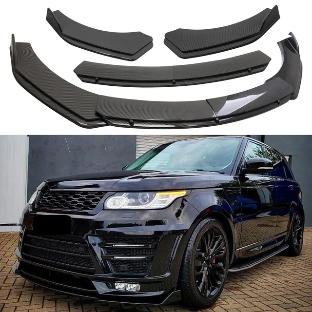 FOR RANGE ROVER Sport 14-19 Carbon Front Bumper Lip Splitter Spoiler ...