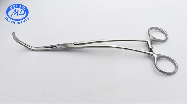 SATINSKY DEBAKEY FORCEPS 9.5 Atraumatic Tangential Clamp OR Surgical ...
