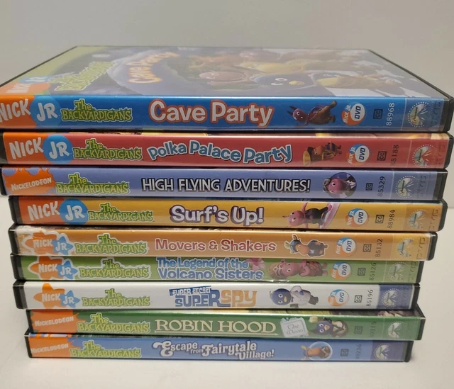 Nick Jr Backyardigans Dvd Lot Of Nickelodeon Spongebob Paw Patrol | My ...