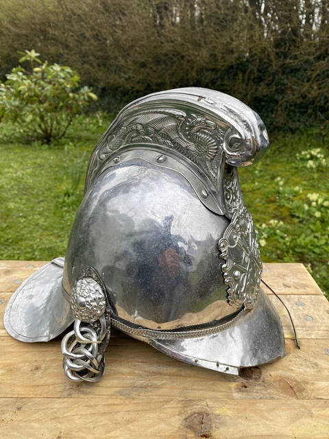 ANTIQUE FIRE OFFICER Fireman’s Helmet 1868-1936 £320.00 - PicClick UK