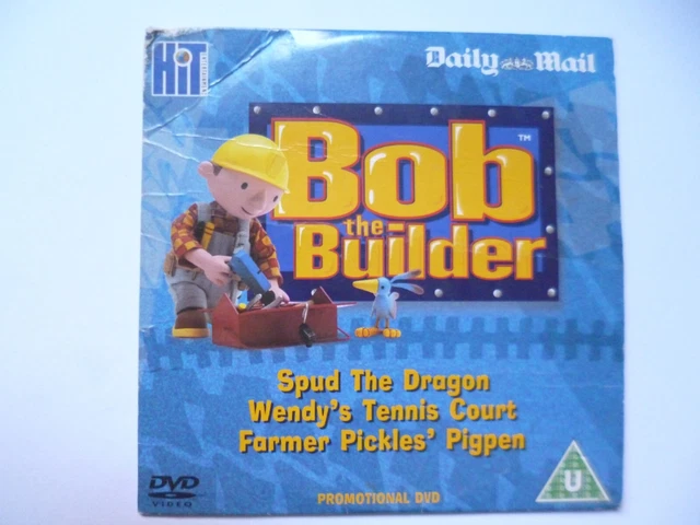 BOB THE BUILDER, promo DVD from the Daily Mail, 3 episodes. £1.75 ...