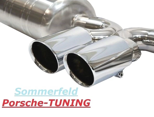 PORSCHE BOXSTER CAYMAN 987 + S MK1 Klappenauspuff Sport Exhaust Muffler ...