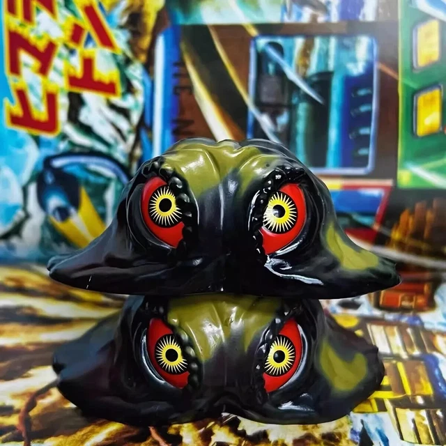 2PCS ENSKY GODZILLA Movie Monster Hedorah Sofvi Puppet Mascot Vinyl ...