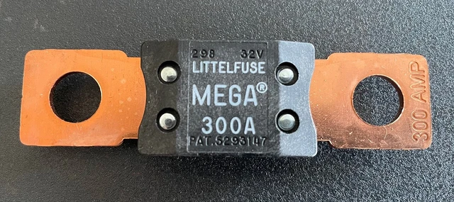 FUSIBILE MEGA 300A HELLA Fuse 8JS 742 902-071 GRIGIO Alta Tensione Corrente Grey EUR 6,99 ...