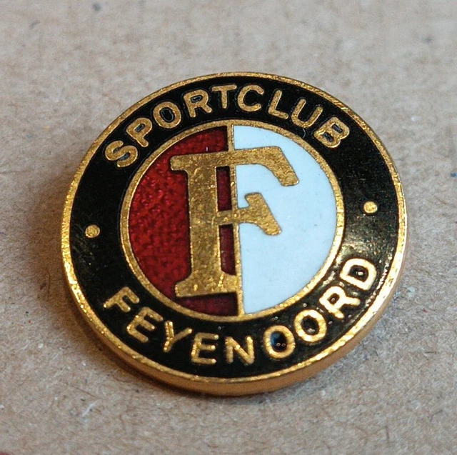 SPILLA PINS DISTINTIVO Stemma Simbolo Badge Logo Crest Club Feyenoord ...