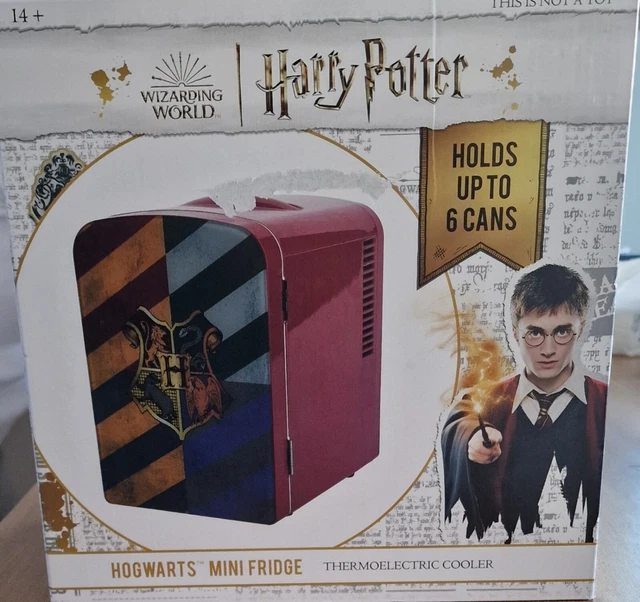 HARRY POTTER HOGWARTS Mini Fridge Cooler RARE BNIB £100.00 - PicClick UK