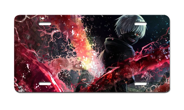 ONE PIECE ZORO Nami Luffy Anime Manga License Plate Auto Truck Car Tag ...