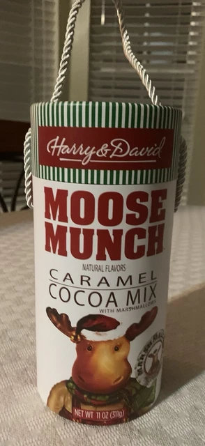 NEW! UNOPENED HARRY & David Moose Munch Caramel Cocoa Mix 11oz Best By ...