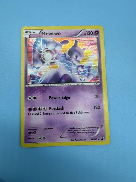POKÉMON/POKEMON KARTE: MEWTWO/MEWTU (Legendary Treasures 53/119) EUR 9 ...